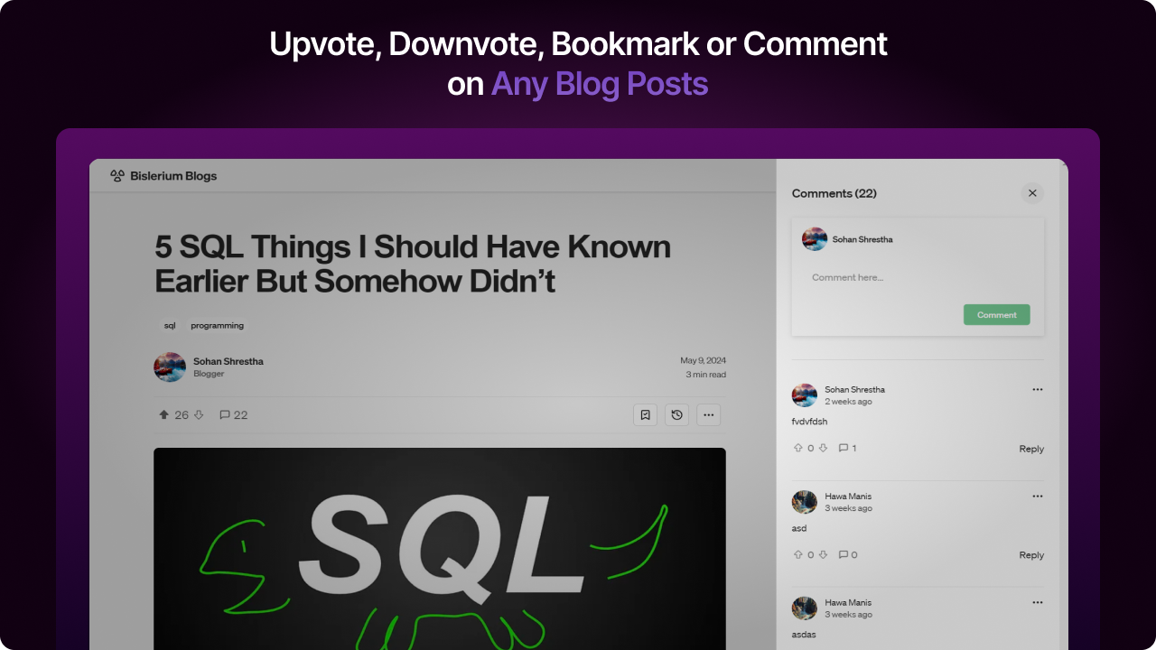 Bislerium Blogs | Sugam Subedi